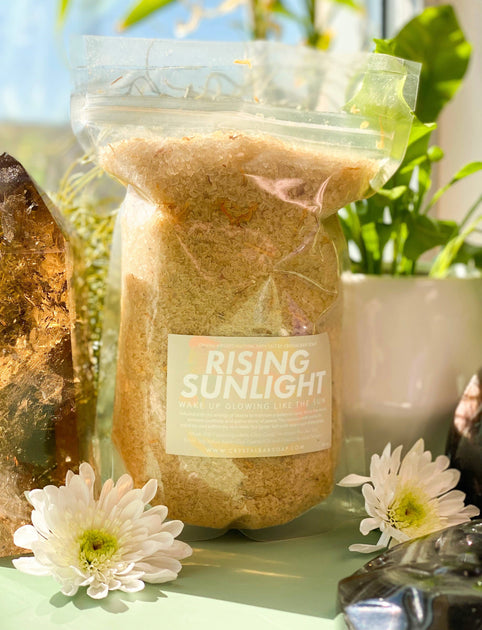 Rising Sunlight - Crystal Infused Bath Soak – CLTRE