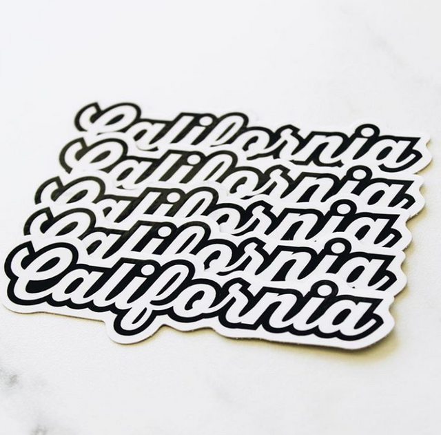 "California" Sticker – CLTRE